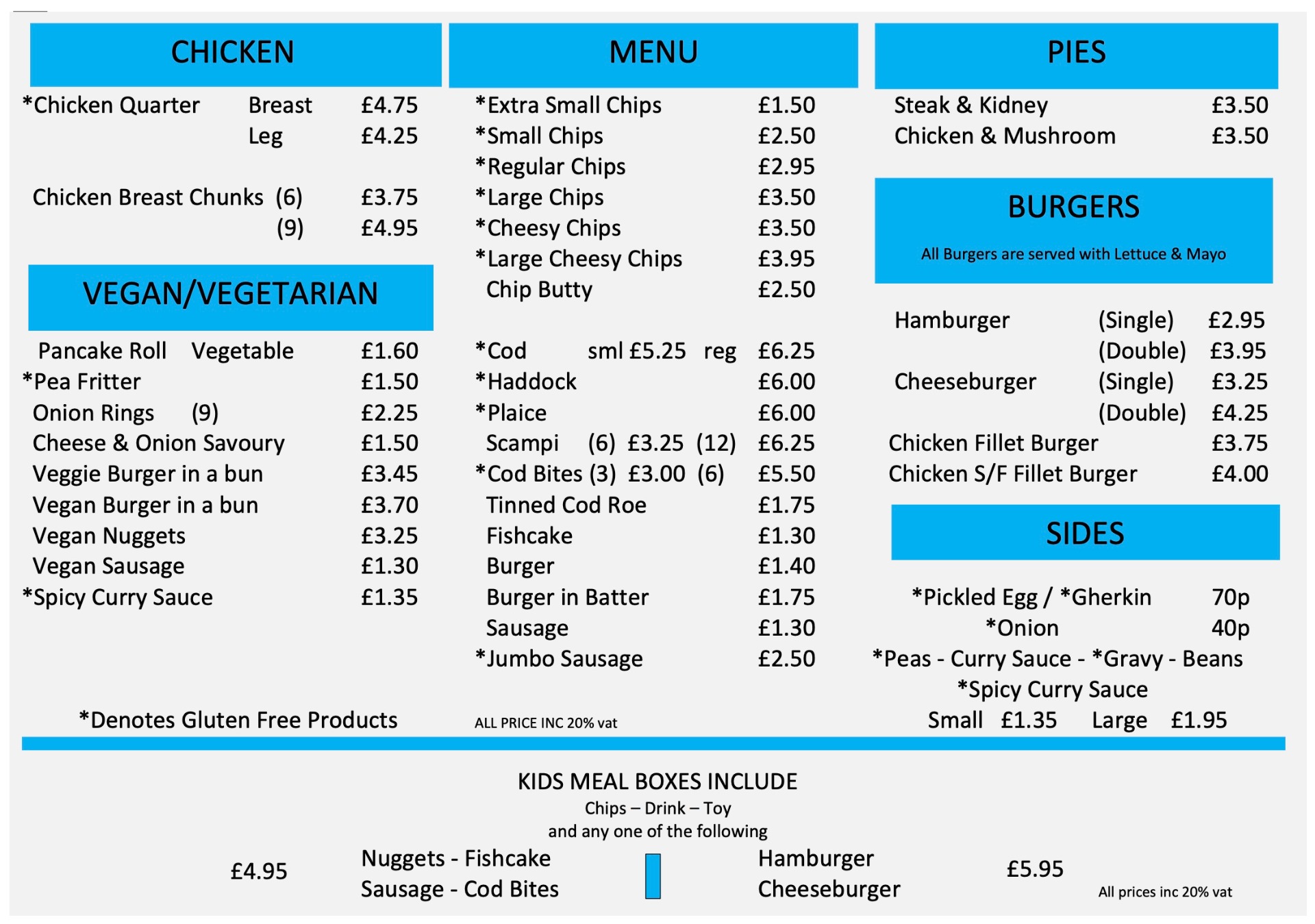 The Menu :: Vals Place